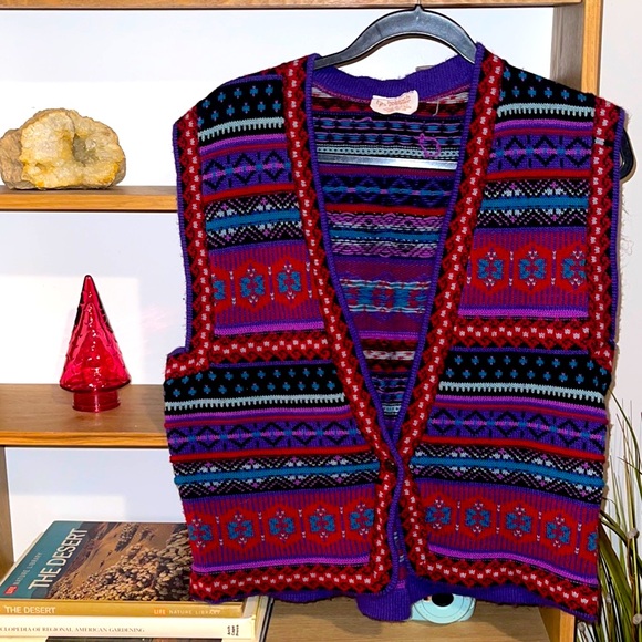 Sweaters | 3 For 25 Vintage Beldoch Popper Sweater Vest | Poshmark